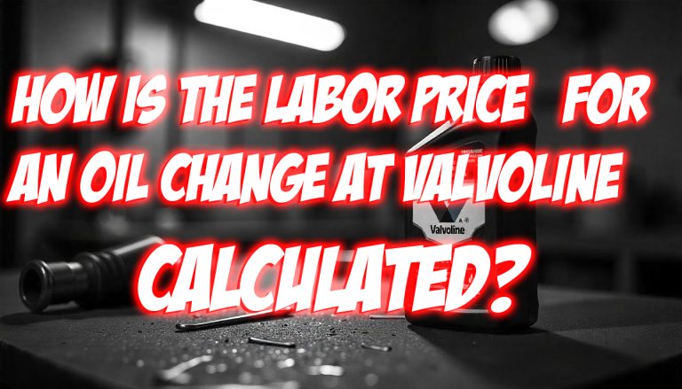 Valvoline Oil Change Price in 2026: Definitive Guide