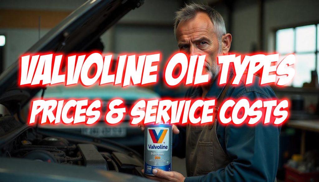 How Much Is A Valvoline Conventional Oil Change