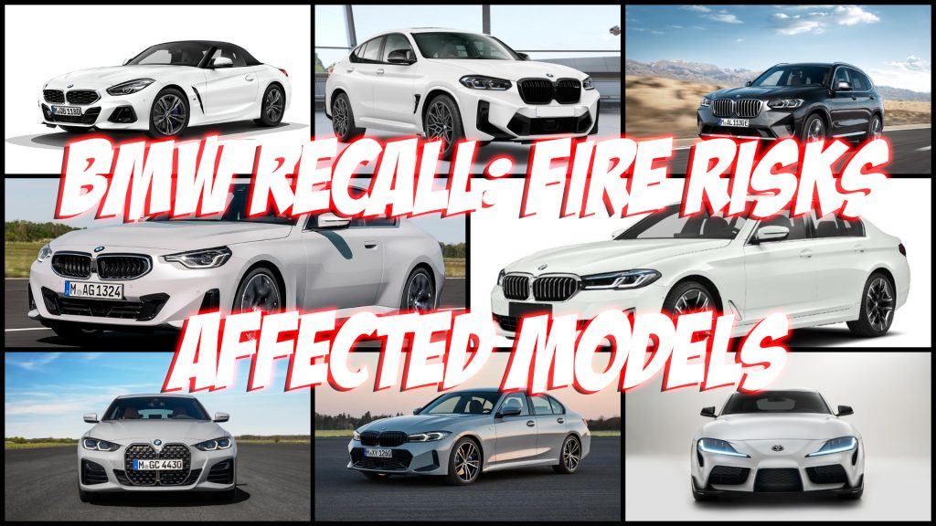 Massive Recall for BMW Cars: Fire Risks - AUTOMOTORBLOG