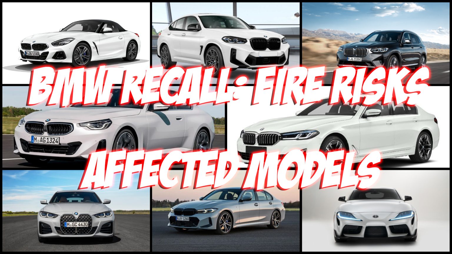 Massive Recall for BMW Cars: Fire Risks - AUTOMOTORBLOG