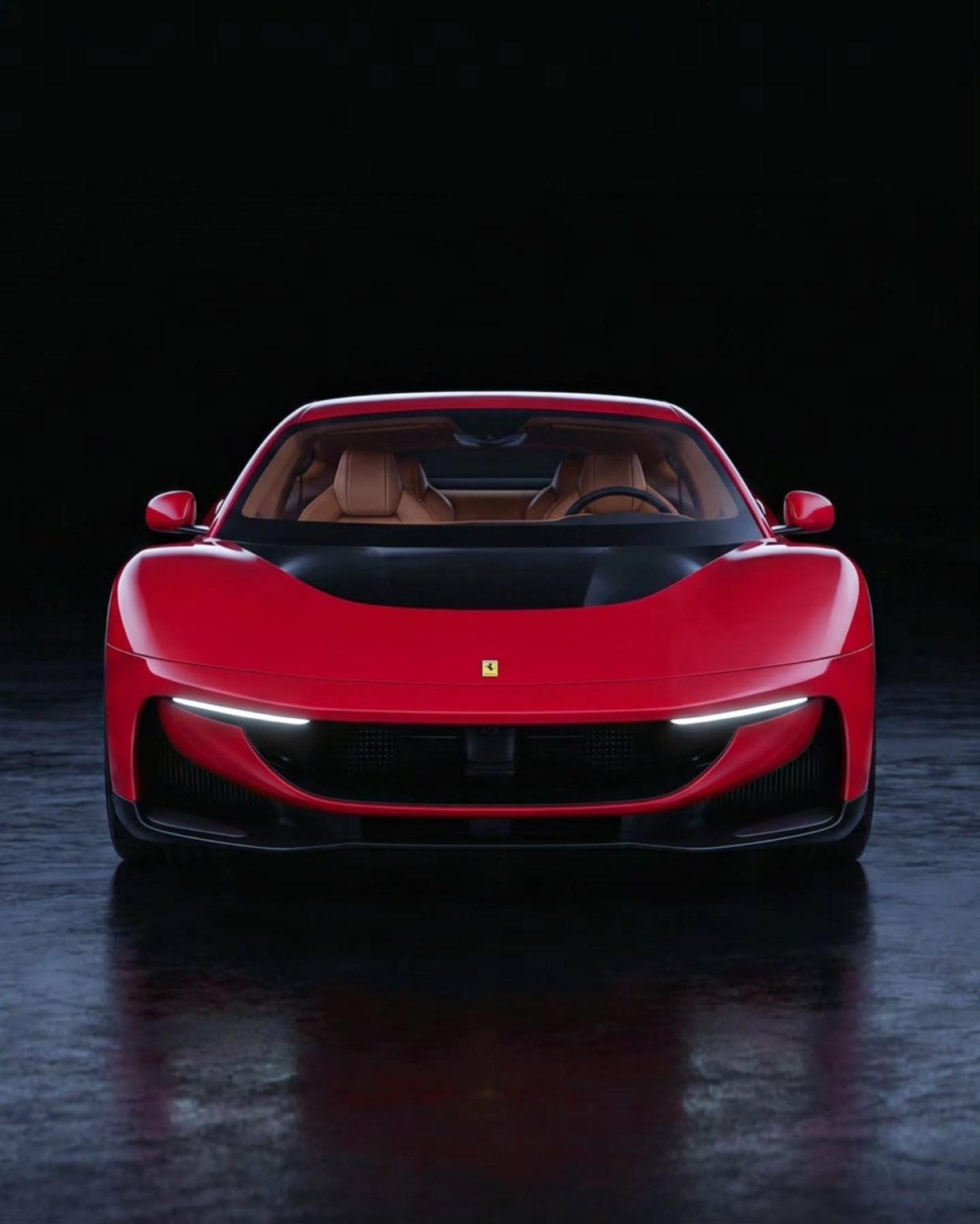 Ferrari Luce Breadvan Rendering Gives the EV Sedan a Classic Twist and ...