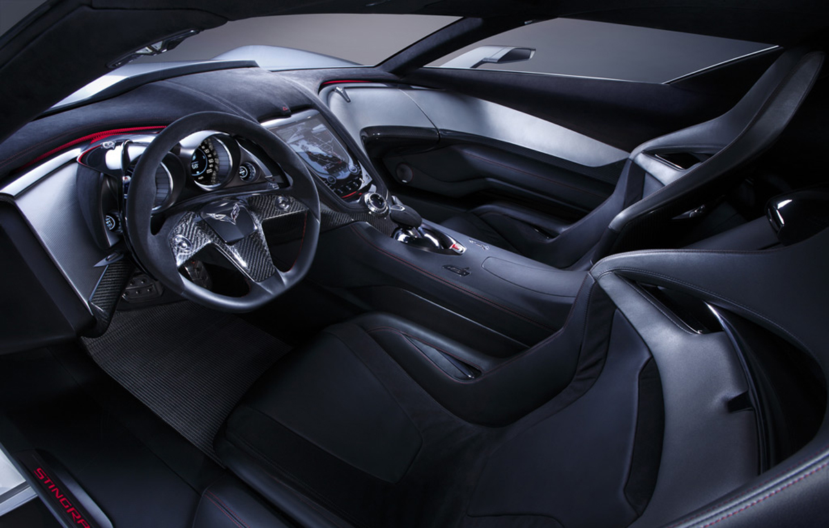 Chevrolet officialy introduced the Corvette Stingray Concept ...