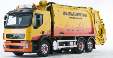 Volvo Hybrid Garbage Truck - Automotorblog