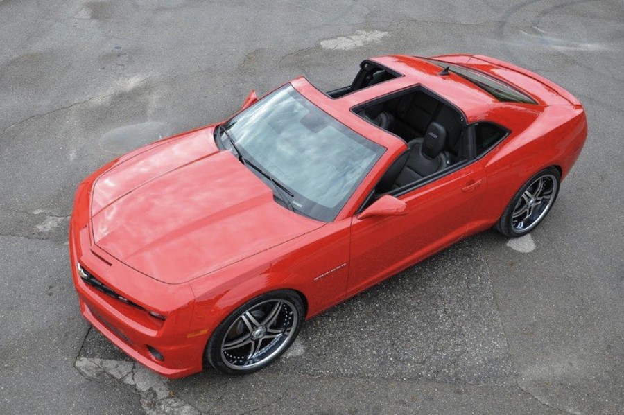 Drop Top Customs create Chevrolet Camaro T-Top - Automotorblog