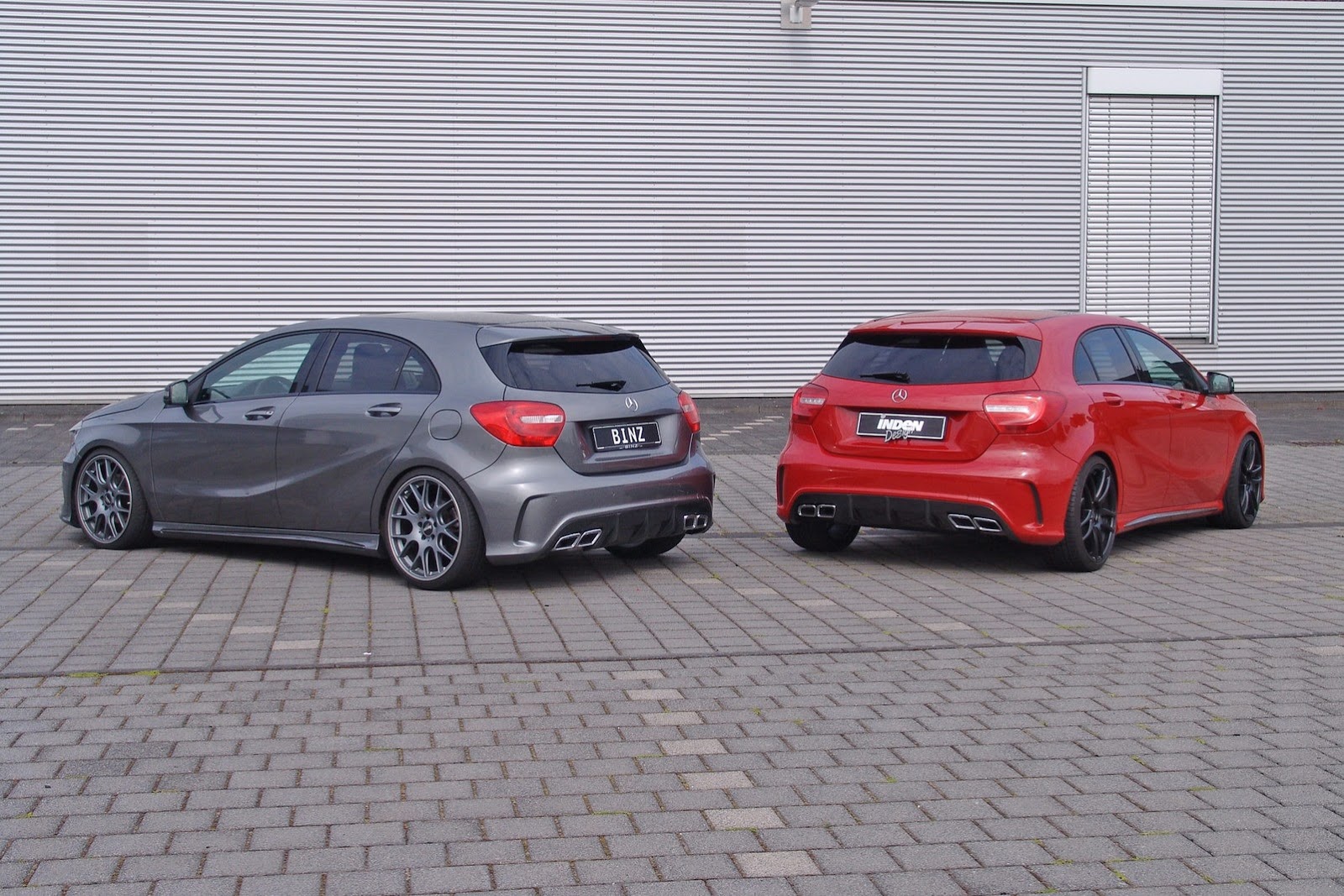 New Mercedes A-Class tuned by Binz and Inden Design - Automotorblog