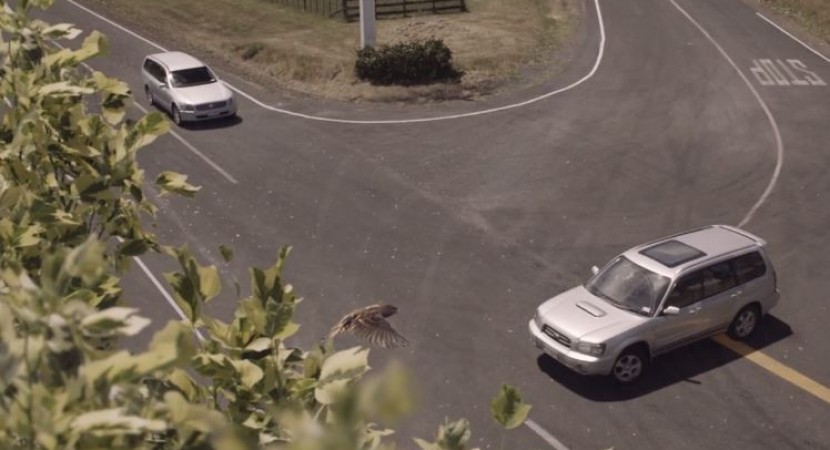 Anti-speeding campaign advertisement - Automotorblog