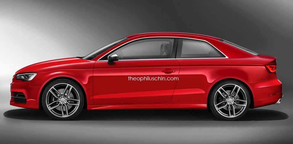 Audi S3 Coupe Launched in Rendering - Automotorblog