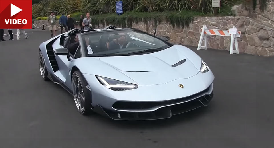 Video: Centenario Roadster Is the Absolute Lambo You Have Ever Seen ...