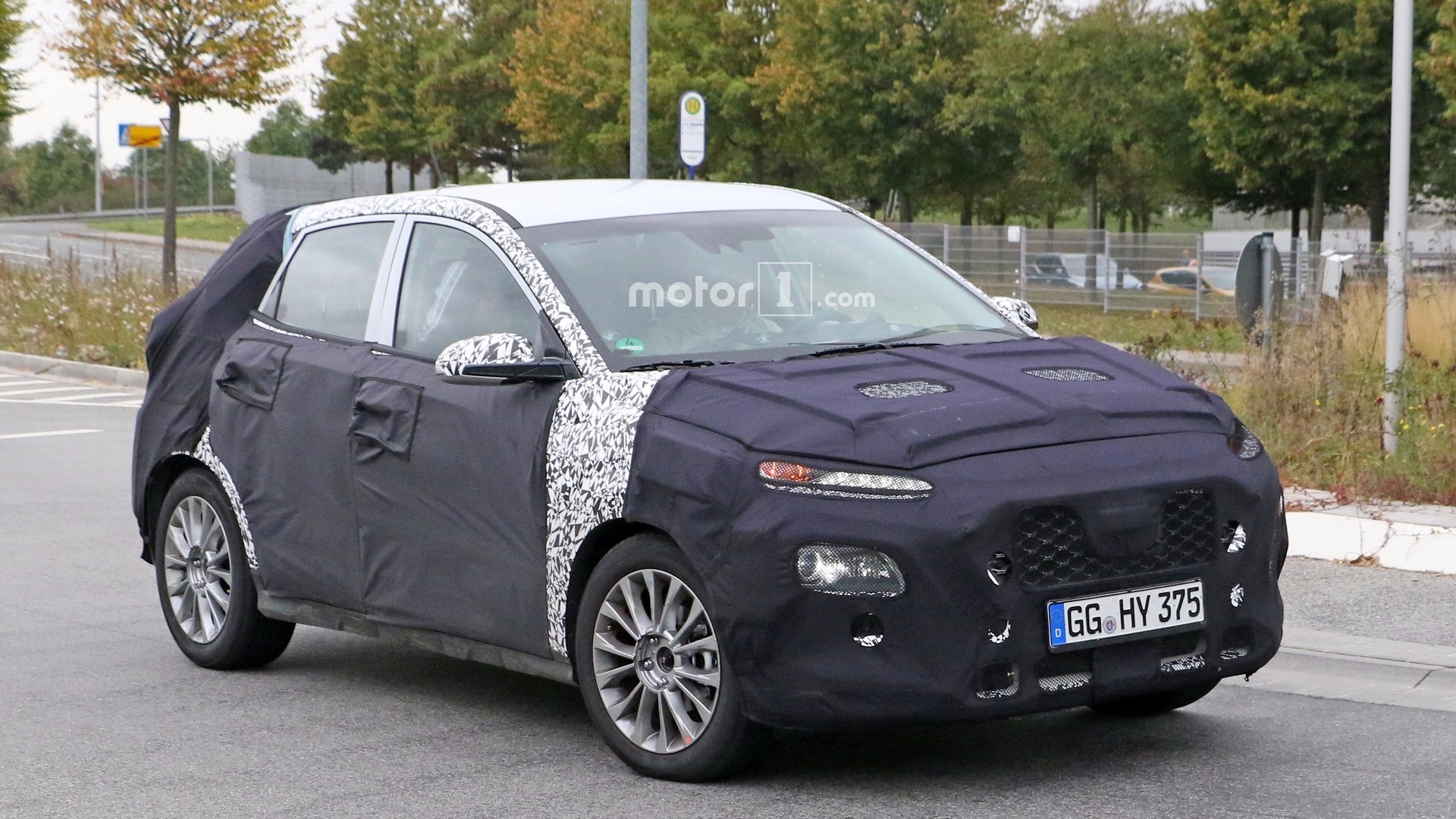 Hyundai`s Upcoming Crossover Gets Spied with Strange Front Fascia and ...