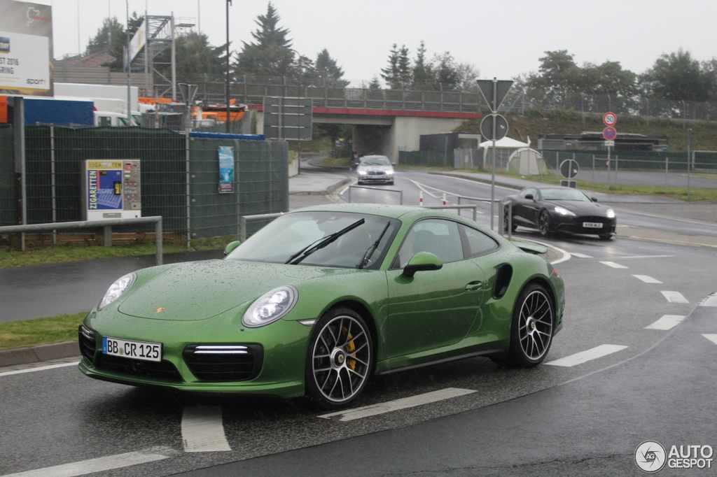 Porsche 911 Turbo S in Java Green Is a Real Head-Turner - Automotorblog