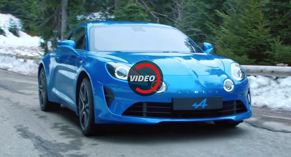 All-New Alpine A110 Is Out in New Pictures - Automotorblog