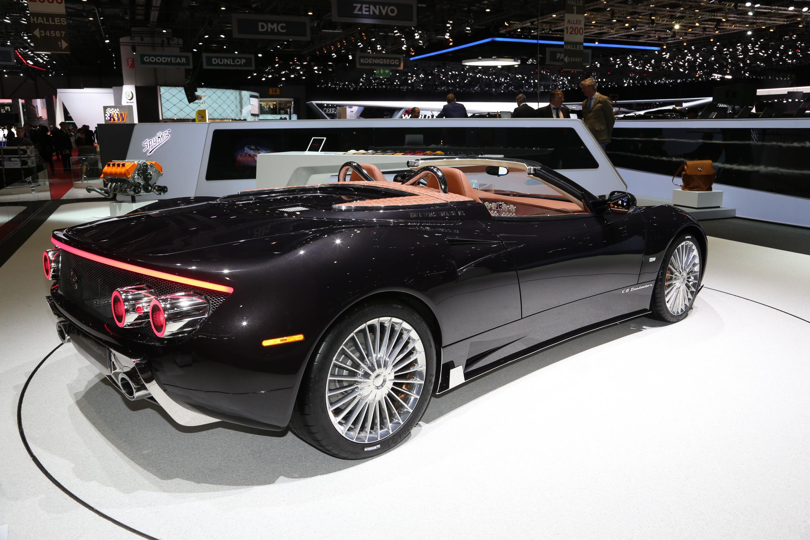 2017 Geneva: Spyker C8 Preliator Spyder Looks Quite Menacing ...